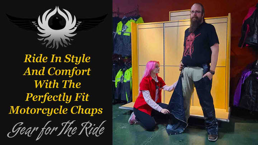 Ride in Style and Comfort with the Perfect Fit Motorcycle Chaps – Eagle ...