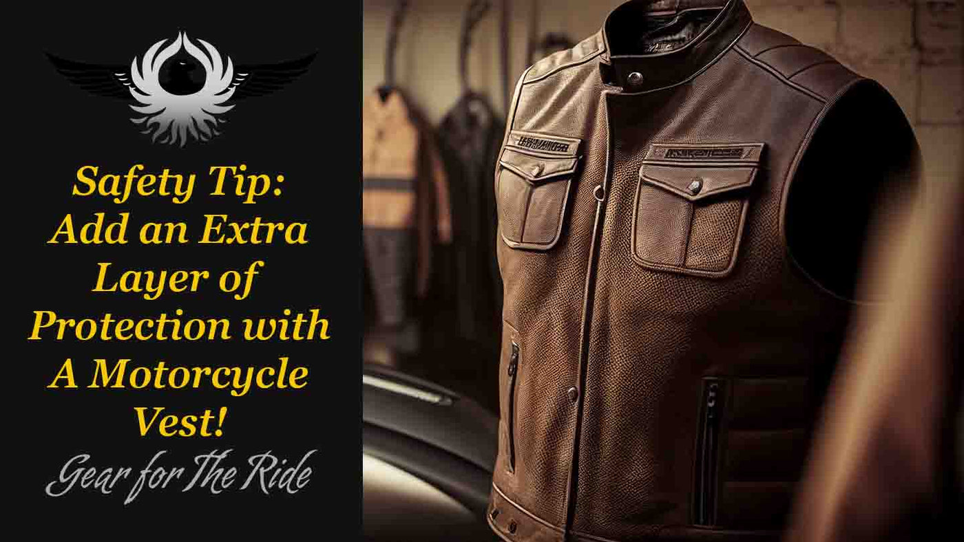 Add Extra Layer of Protection with Motorcycle Vest | Eagle Leather