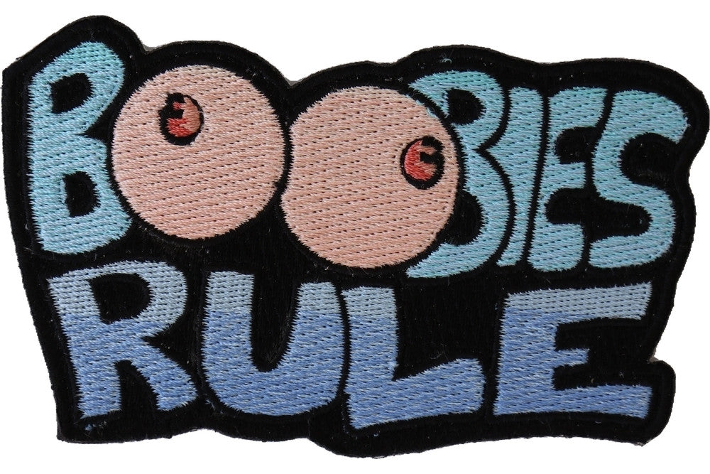 Boobies Rule Patch – Eagle Leather